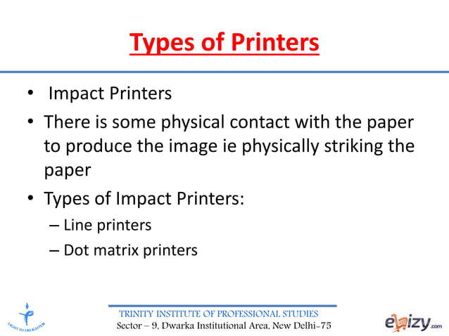 Output Devices-Types of Output Devices | PPTX | Desktop Publishing ...