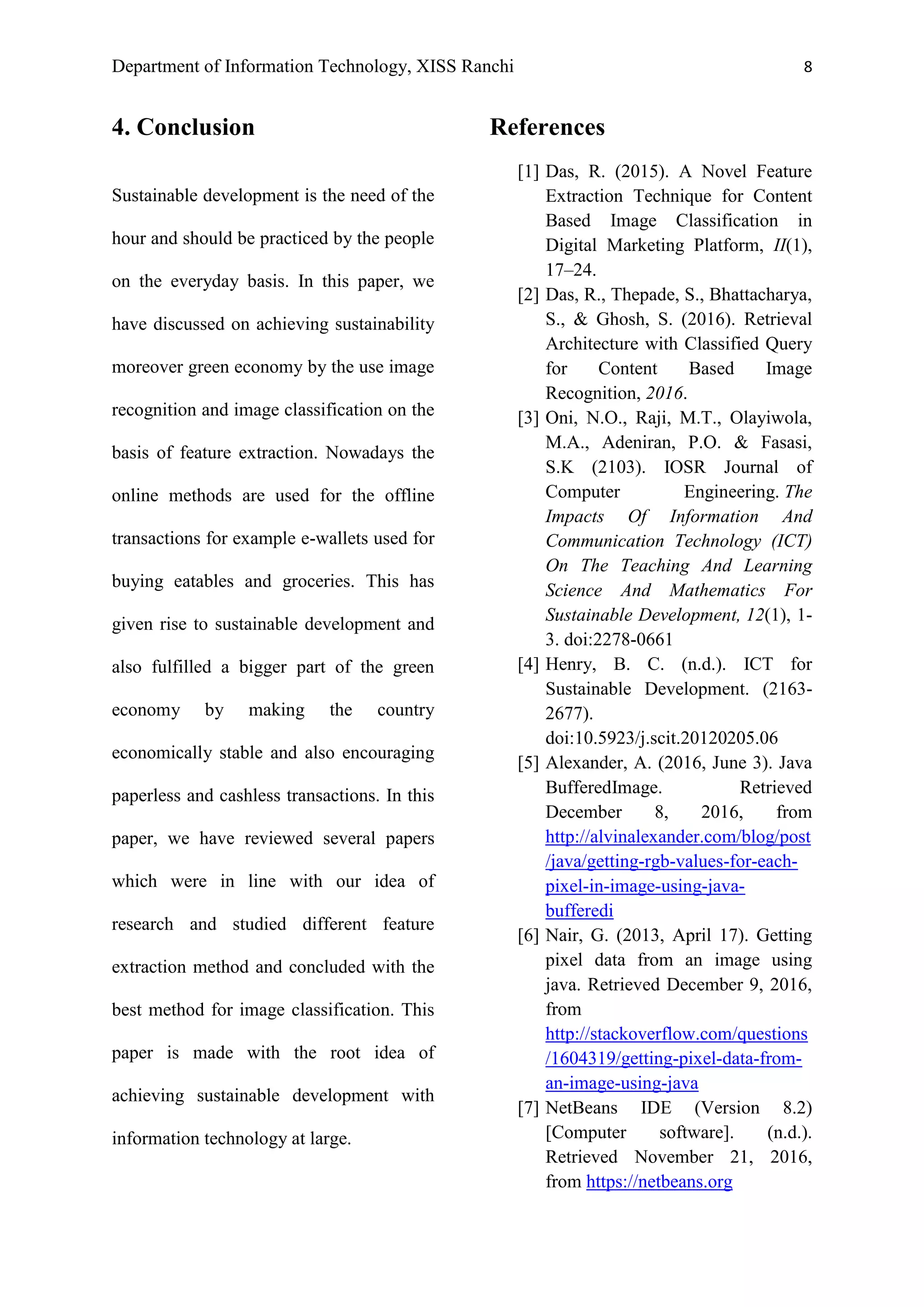 Achieving Sustainable Development Goals using Computer Vision | PDF