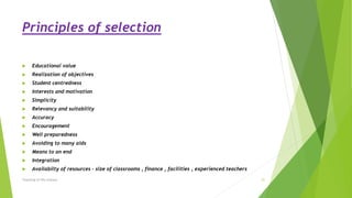 Teaching aids | PPTX