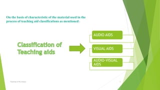 Teaching aids | PPTX
