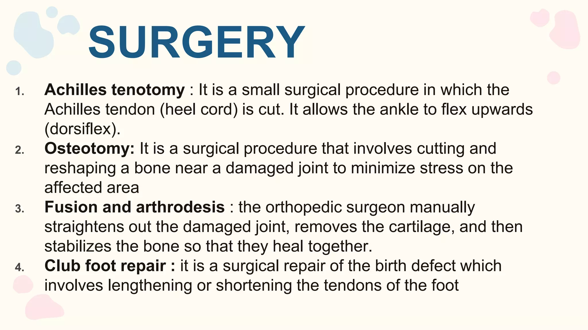 Club foot in Child | PPTX