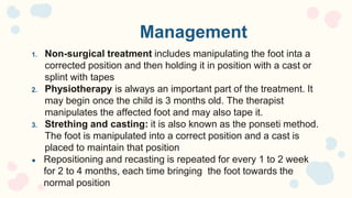 Club foot in Child | PPTX