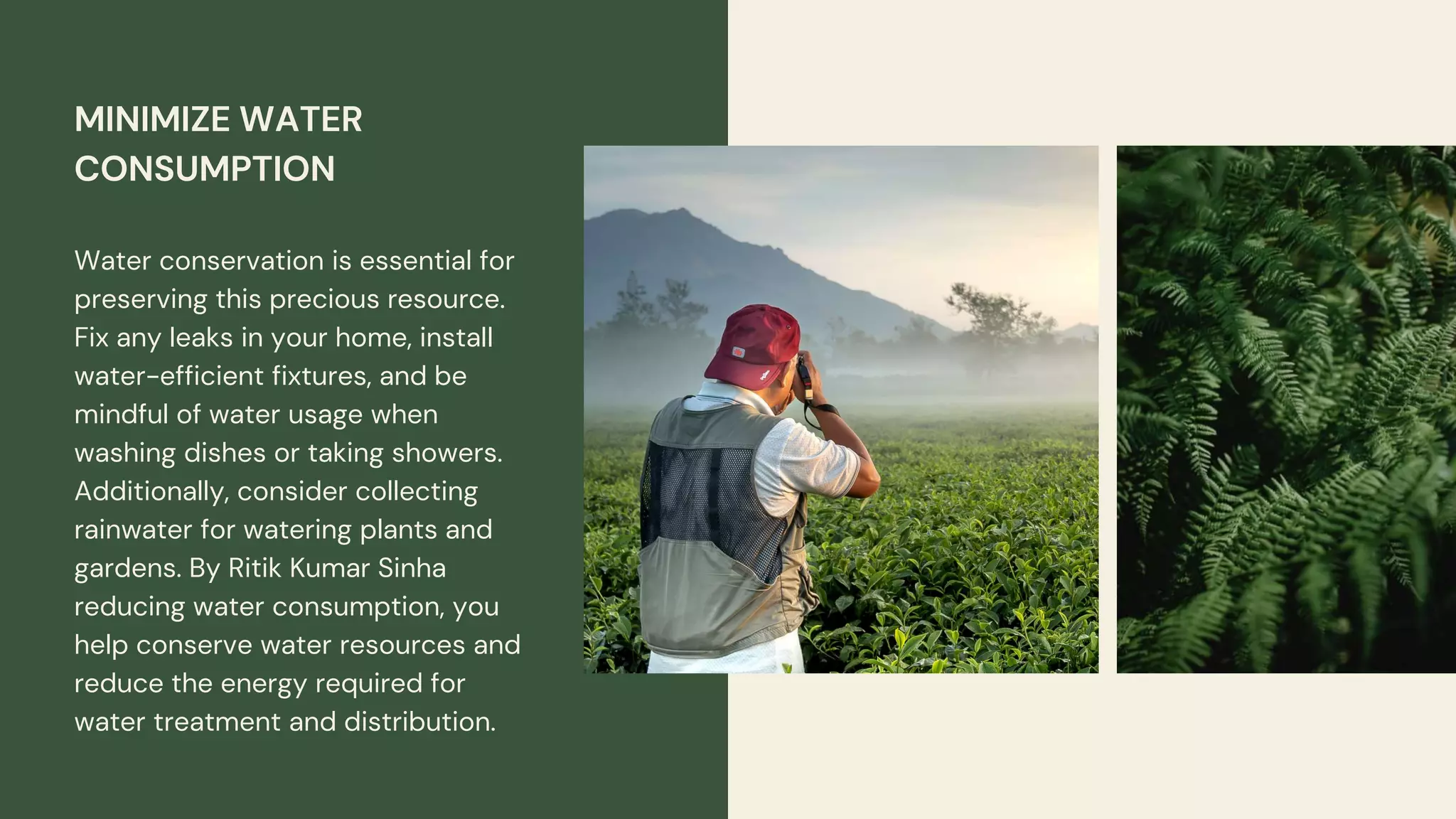 Ritik Kumar Sinha Ways to Reduce Carbon Footprint & Save Earth.pptx