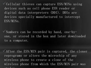 Mobile Phone Cloning By: Ritik Nagar | PPT