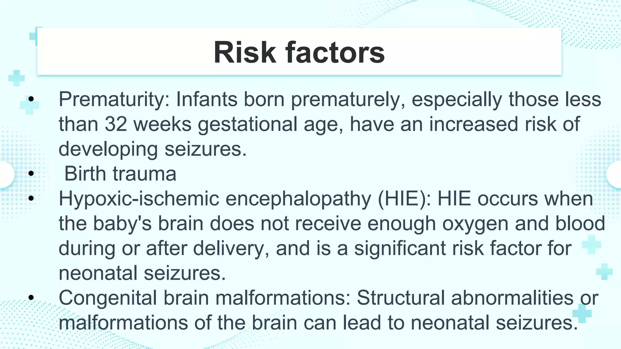 Neonatal Seizure ppt | PPTX