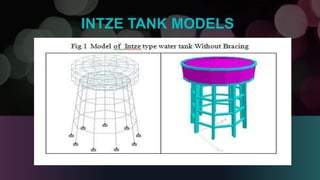Seismic Analysis of Elevated Water Tank | PPTX