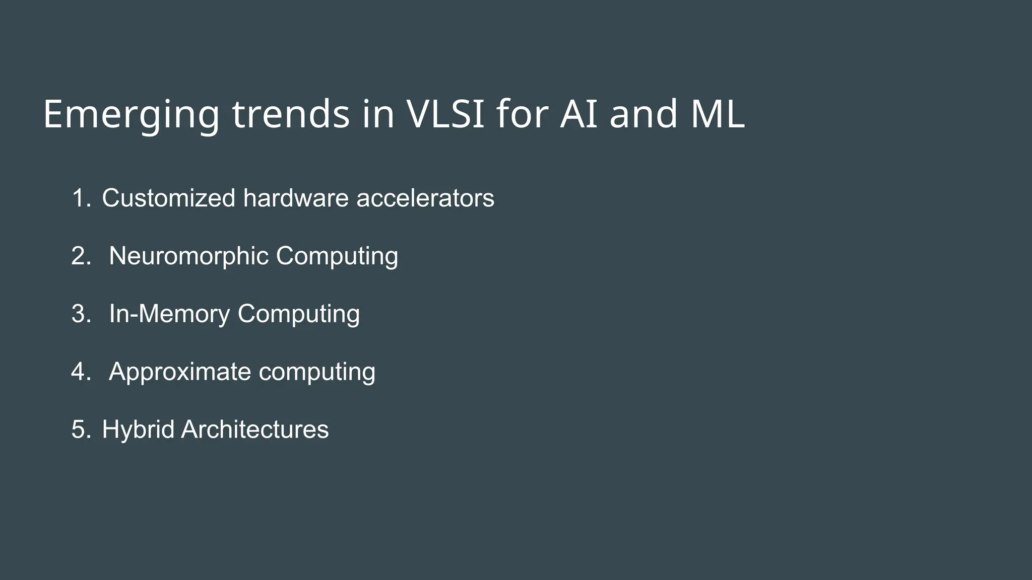 A Seminar Presentataion on VLSI Technology with AI/ML Integration: A Pathway for Future ...