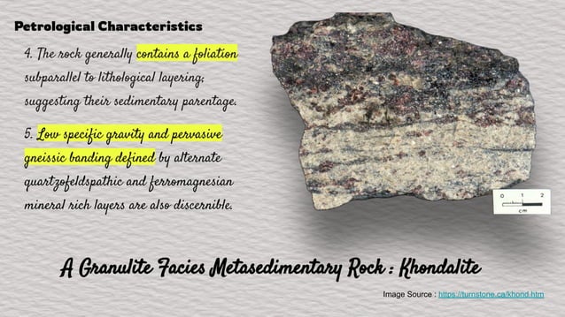 STUDY OF IMPORTANT METAMORPHIC ROCKS.pdf | Geology | Science
