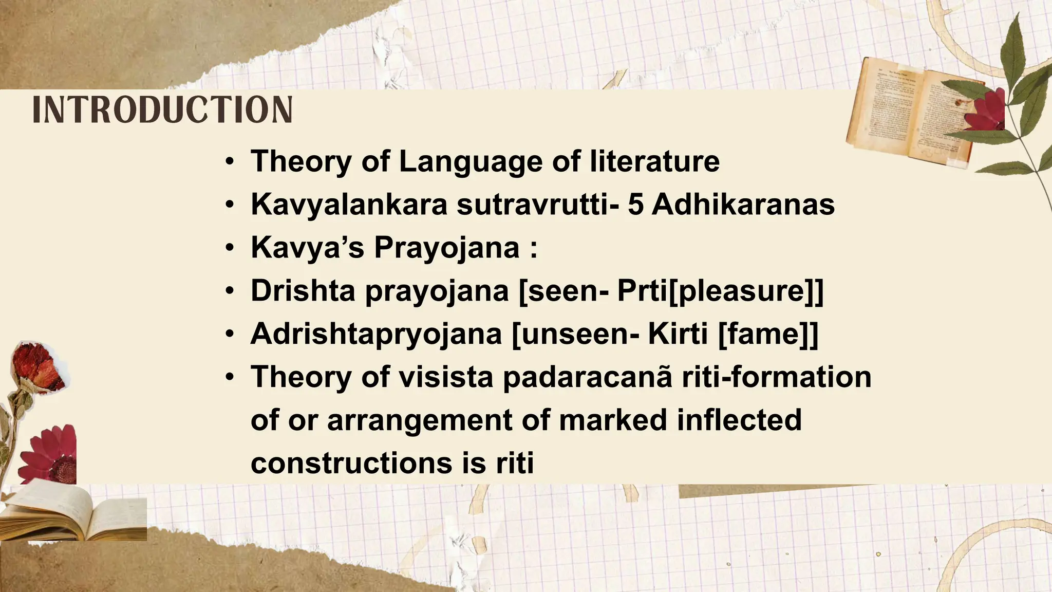 Riti theory by Vamana Indian poetics.pptx