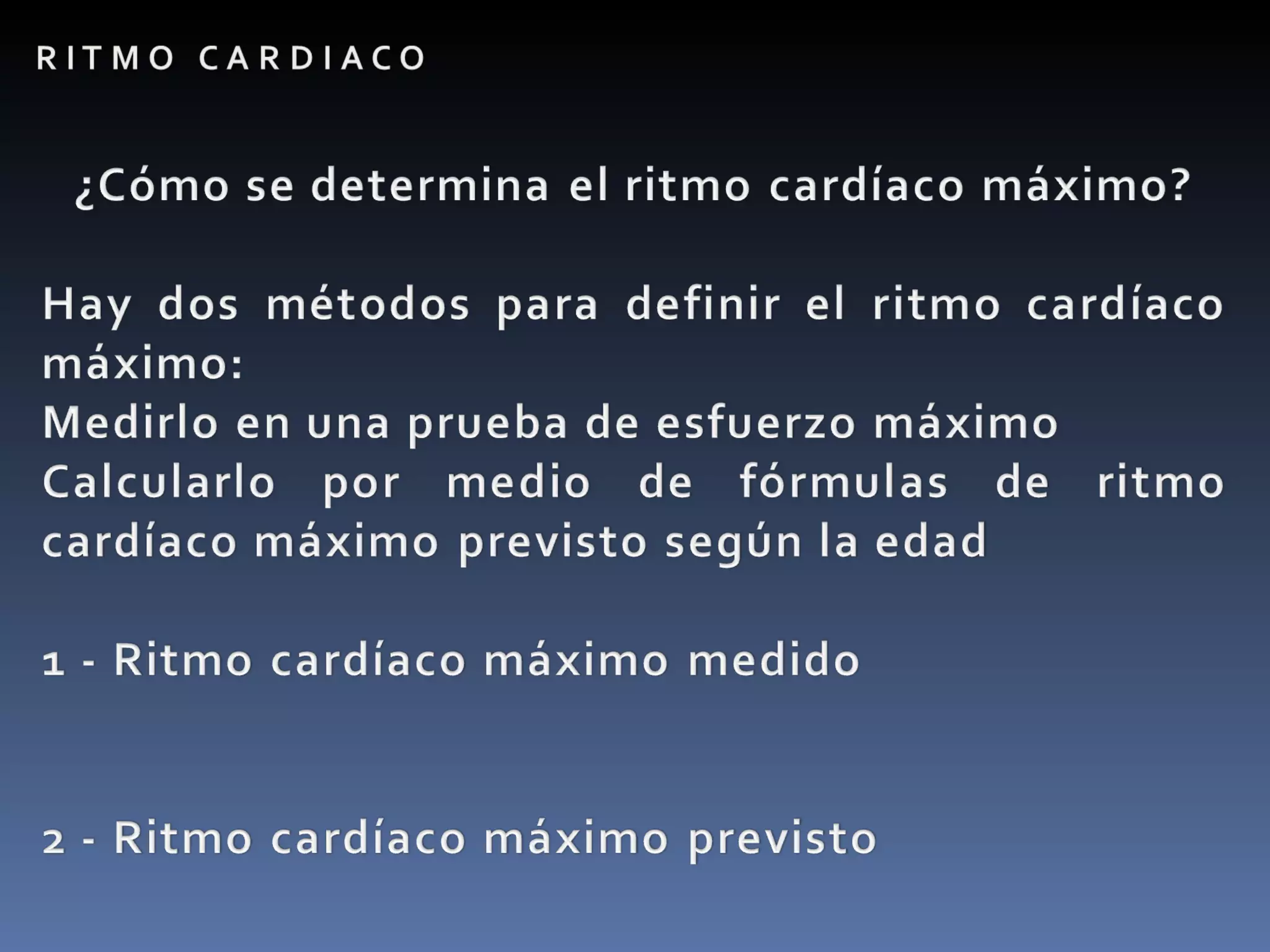 Ritmo Cardiaco | PPT