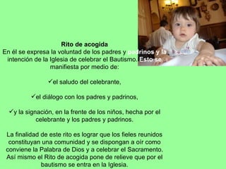 Rito Del Bautismo Act. 9 | PPT