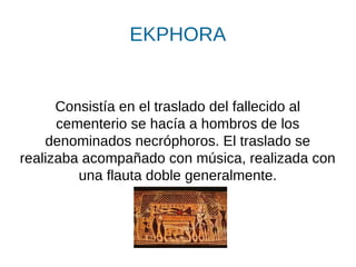 Ritos funerarios: Grecia | ODP