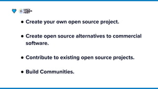 Open Source, open world! | PPT