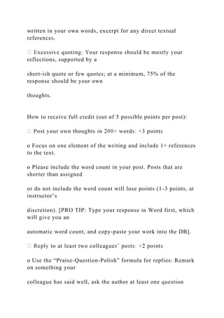 Ritt241 How to Write a Discussion Board Post Writing.docx