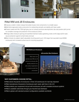 Rittal jb &_wm_specification_guide_5_3701 | PDF