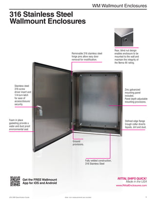 Rittal jb &_wm_specification_guide_5_3701 | PDF