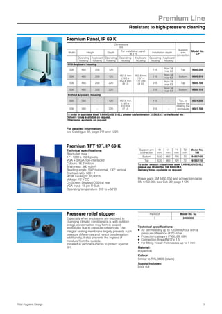 Rittal Stainless Steel Electrical Enclosures for the Food & Beverage ...
