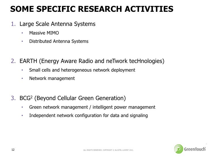 Green Telecom & IT Workshop: Gee Rittenhouse Keynote