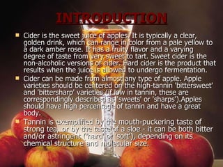 cider wine preparation using different yeast cultures | PPT