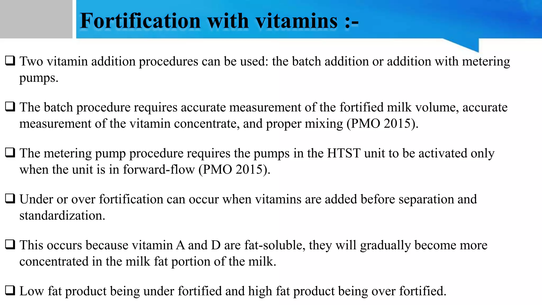 FORTIFICATION OF DAIRY PRODUCTS | PPTX