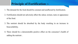 FORTIFICATION OF DAIRY PRODUCTS | PPTX