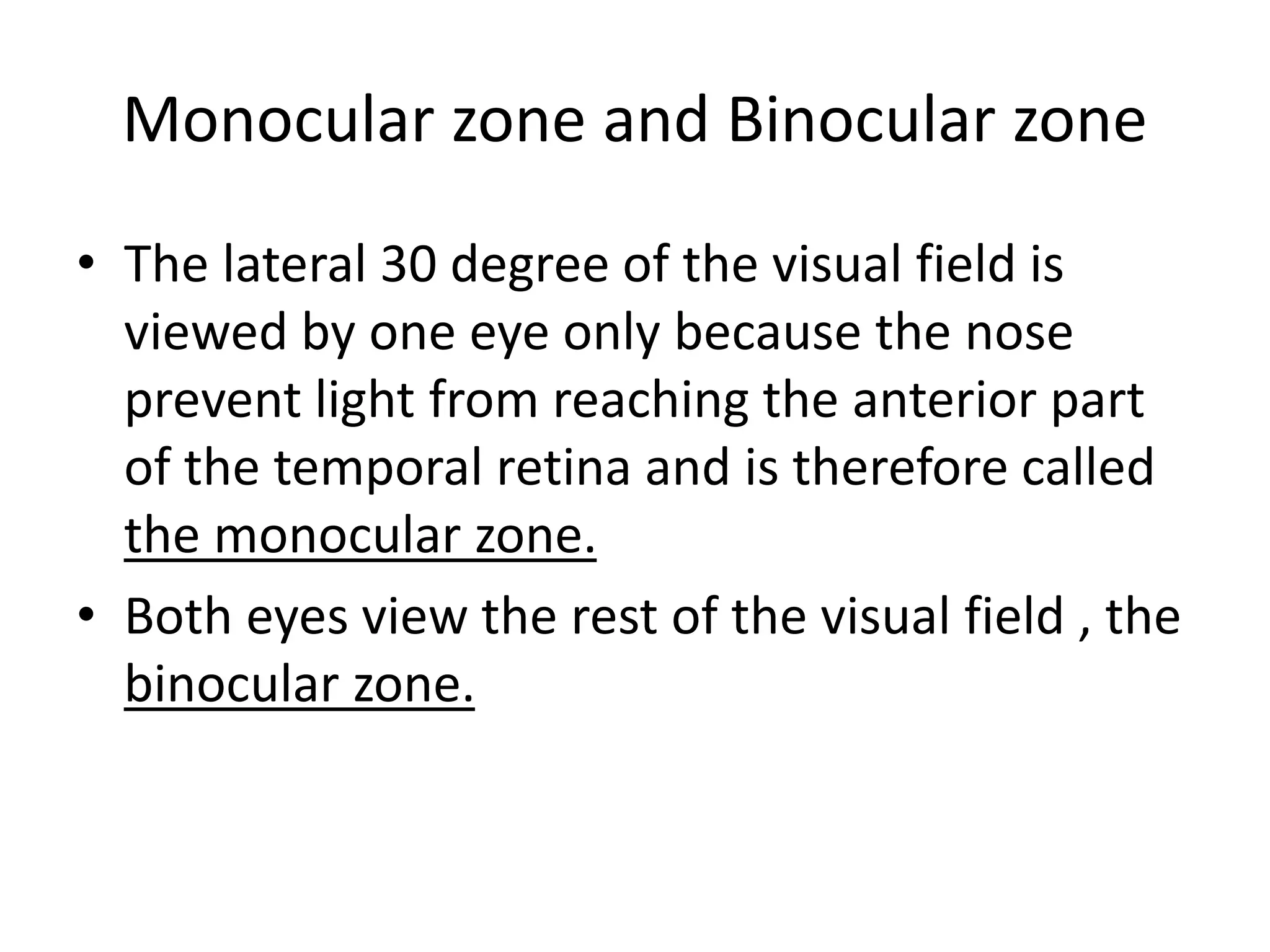 Visual System - the visual pathway basic | PPTX