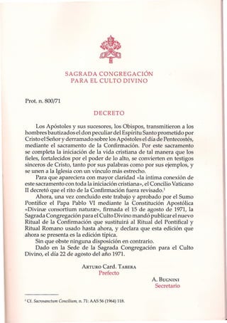Ritual de la Confirmación | PDF