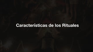 Los rituales y su significado cultural. | PDF
