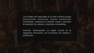Los rituales y su significado cultural. | PDF