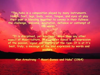 Ritual: Haka | PPT