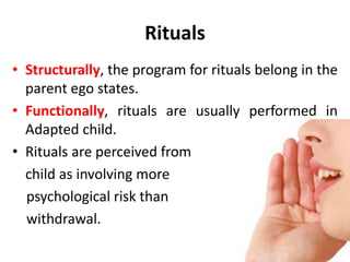 Rituals - Transactional Analysis | PPT