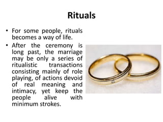 Rituals - Transactional Analysis | PPTX