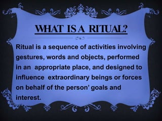 Rituals | PPTX