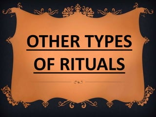 Rituals | PPTX