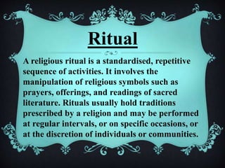 Rituals | PPTX