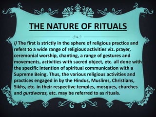 Rituals | PPTX
