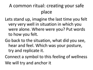 Rituals in psychotherapy | PPTX