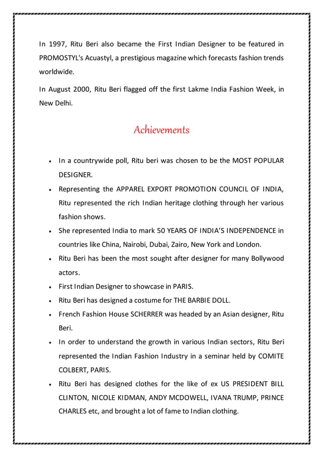 Ritu beri | DOCX