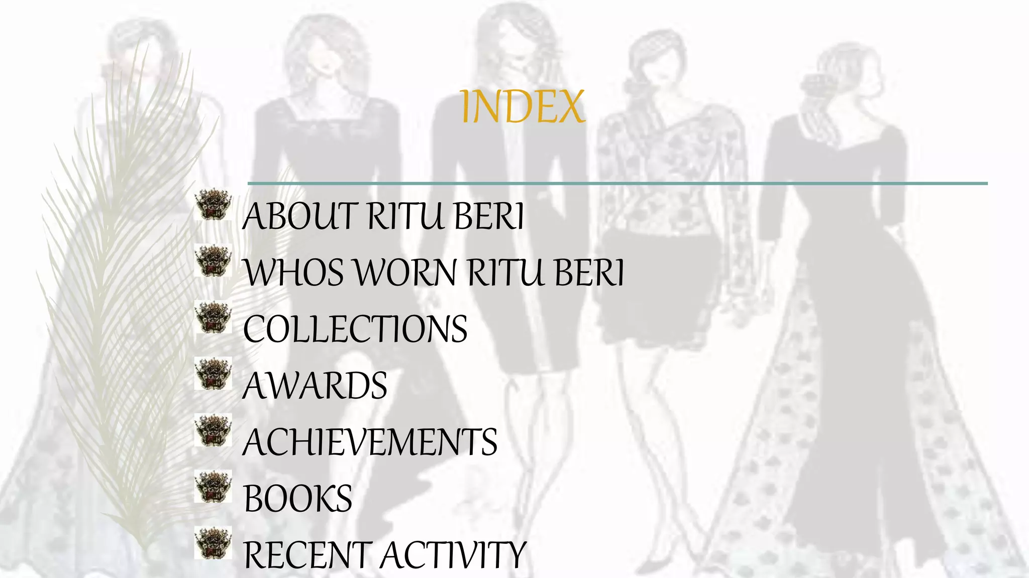 DESIGNER RITU BERI | PPT
