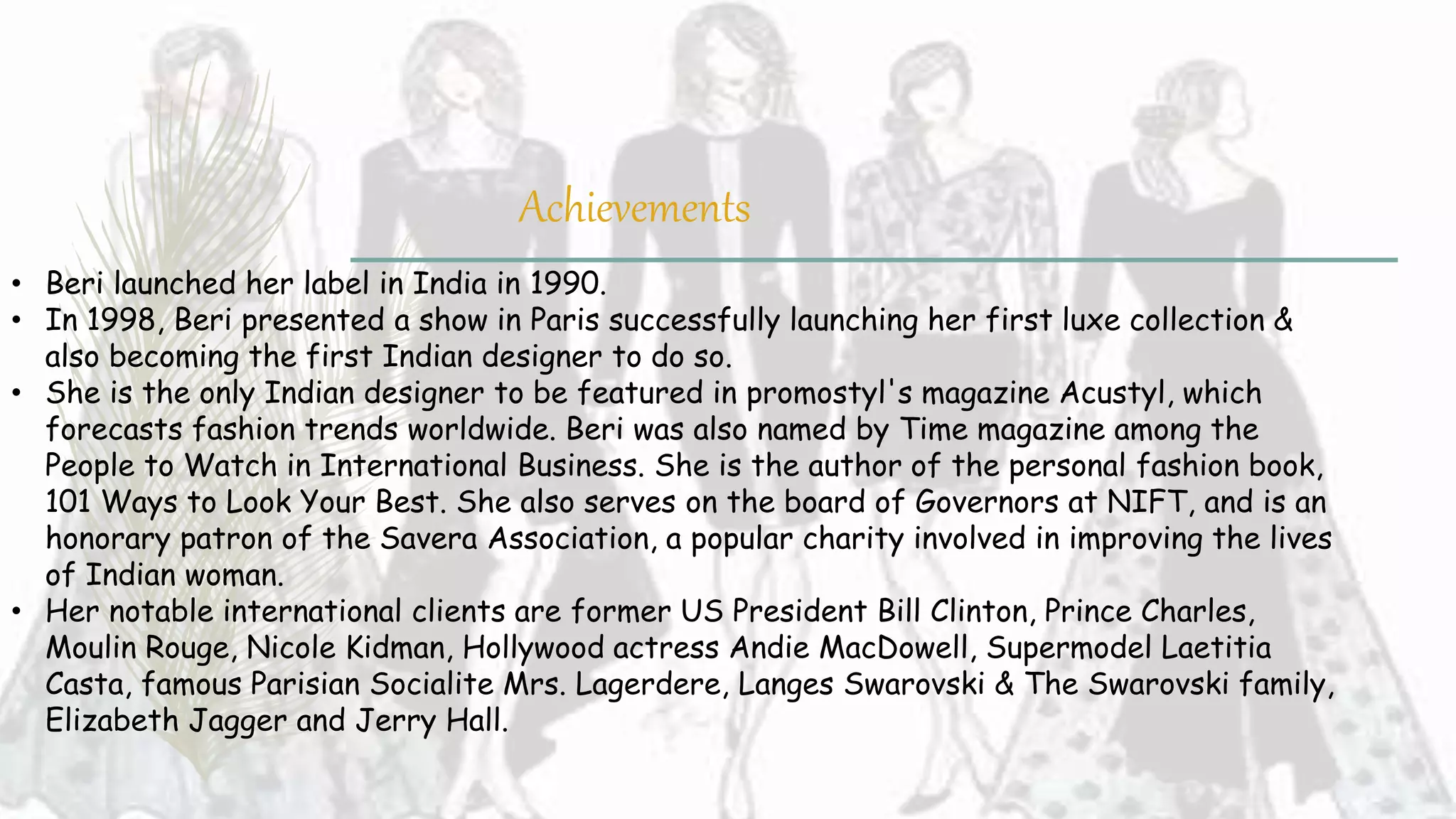 DESIGNER RITU BERI | PPT