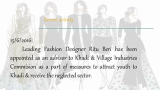 DESIGNER RITU BERI | PPT
