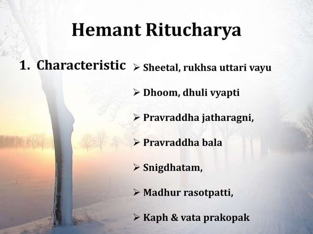 Ritucharya | PPTX | Hinduism | Religion & Spirituality