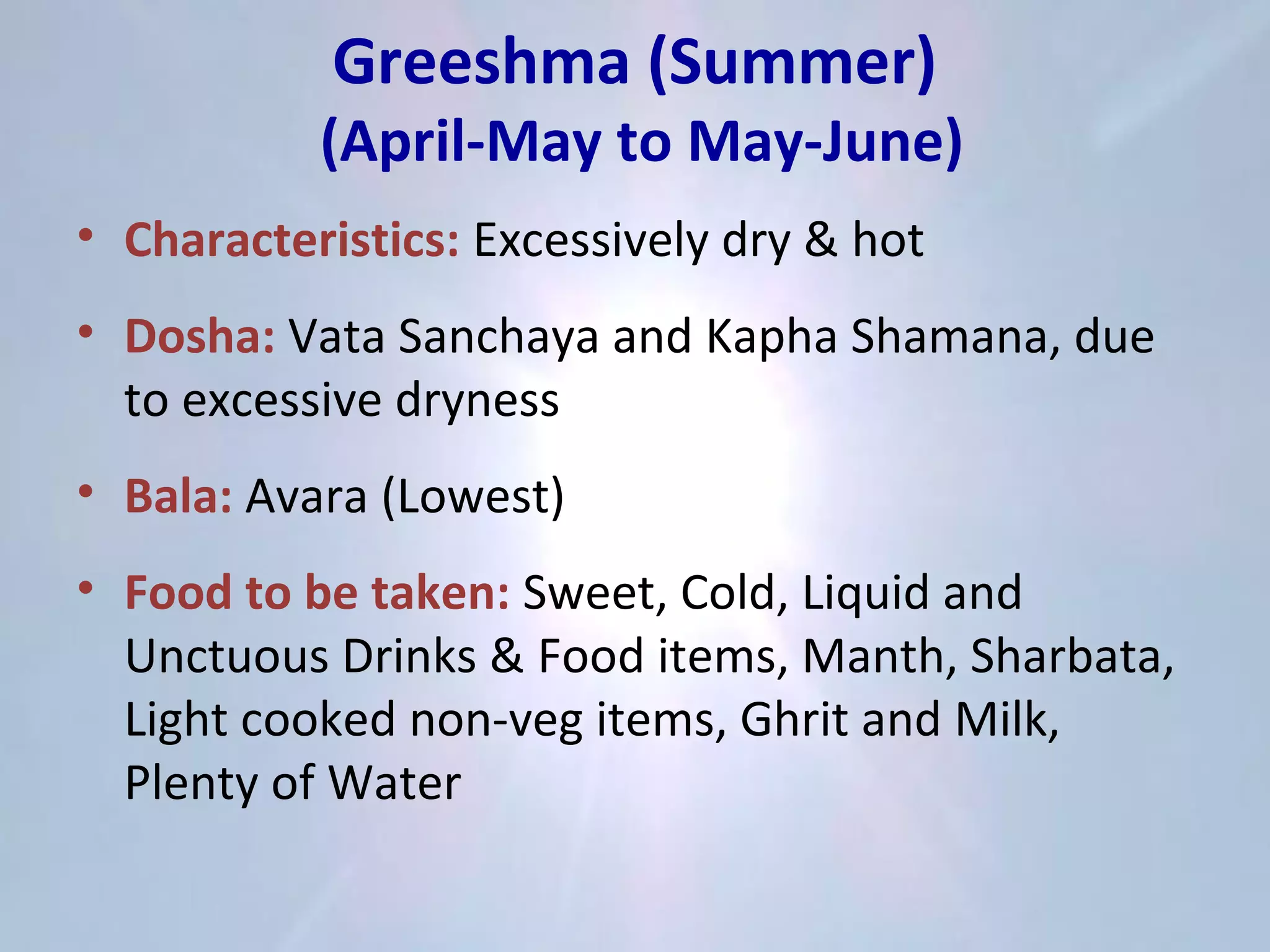 Ritucharya final presentation | PPT