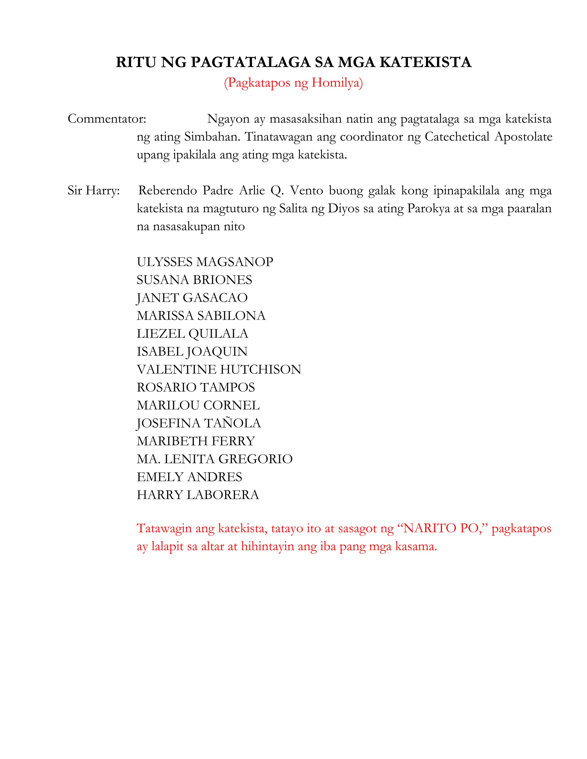 RITU NG PAGTATALAGA SA MGA KATEKISTA.docx