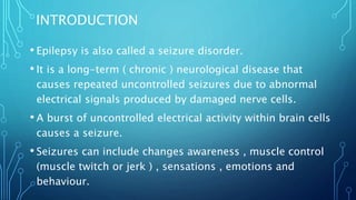 Alzheimer's and Epilepsy pathophysiology | PPTX