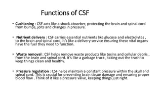Brief Meninges, CSF and pituitary gland | PPT