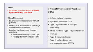 Rituximab and hypersensitivity reactions | PPTX