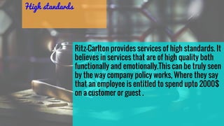 Ritz carlton by Sumukh | PDF | Hotels and Motels | Travel Type