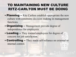 Ritz carlton case study | PPTX