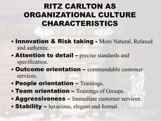 Ritz carlton case study | PPTX
